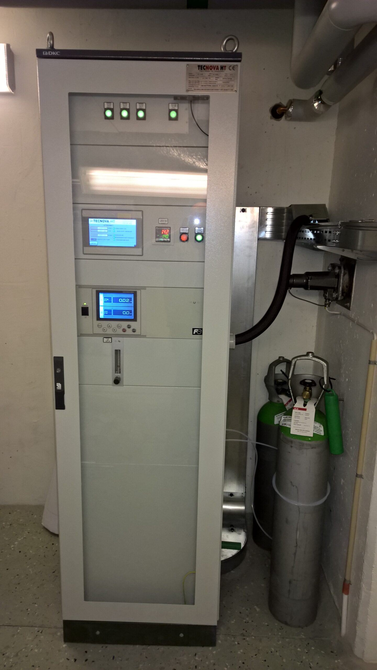 Stack Emissions Monitoring - CEMS Tecnova HT